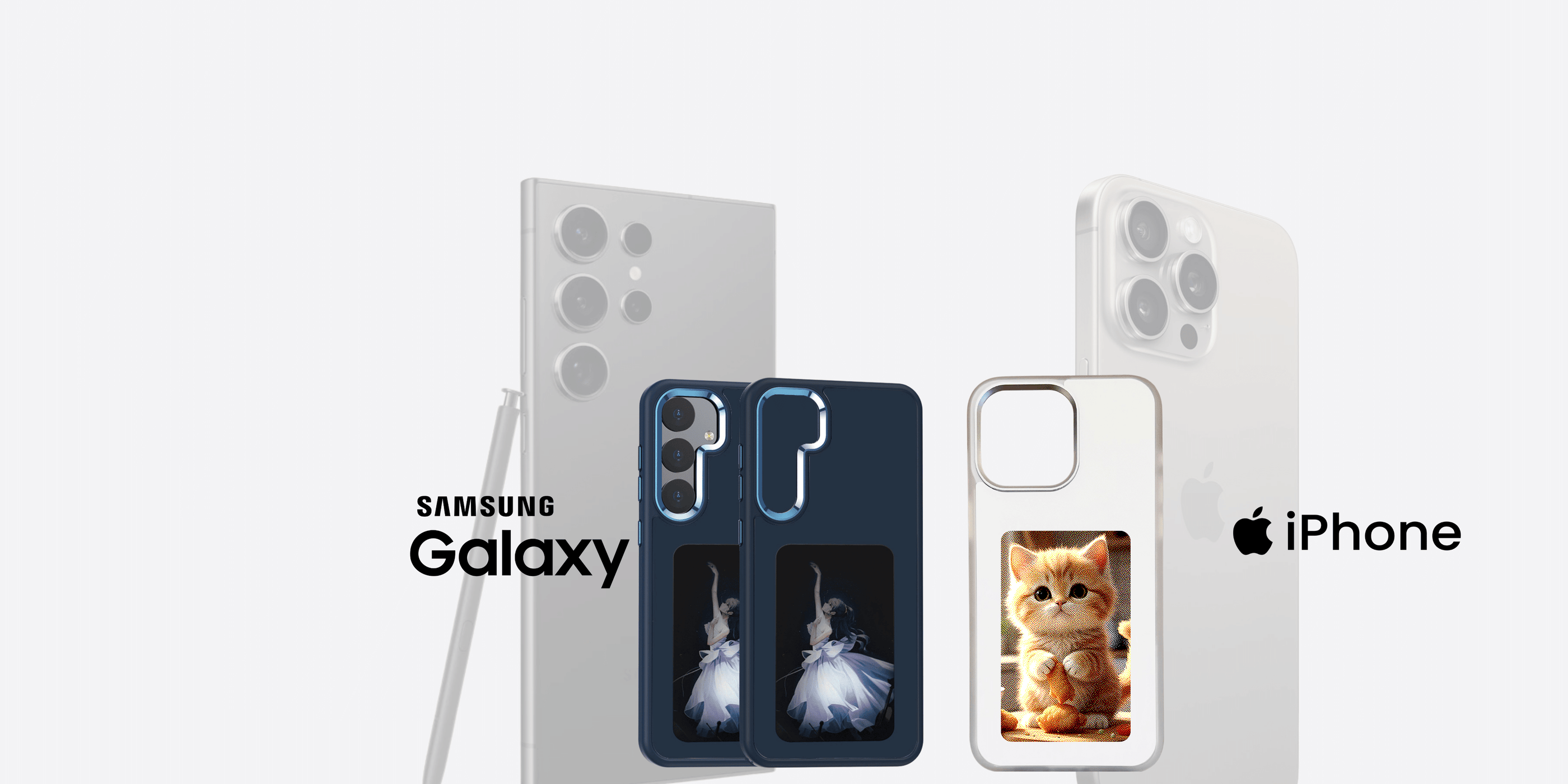 NFC E-Ink Screen DIY Phone Case – NFC Cases