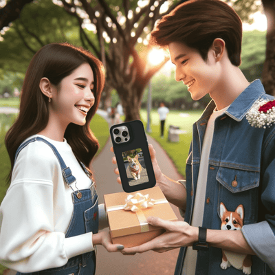 NFC E-Ink Screen DIY Phone Case – NFC Cases